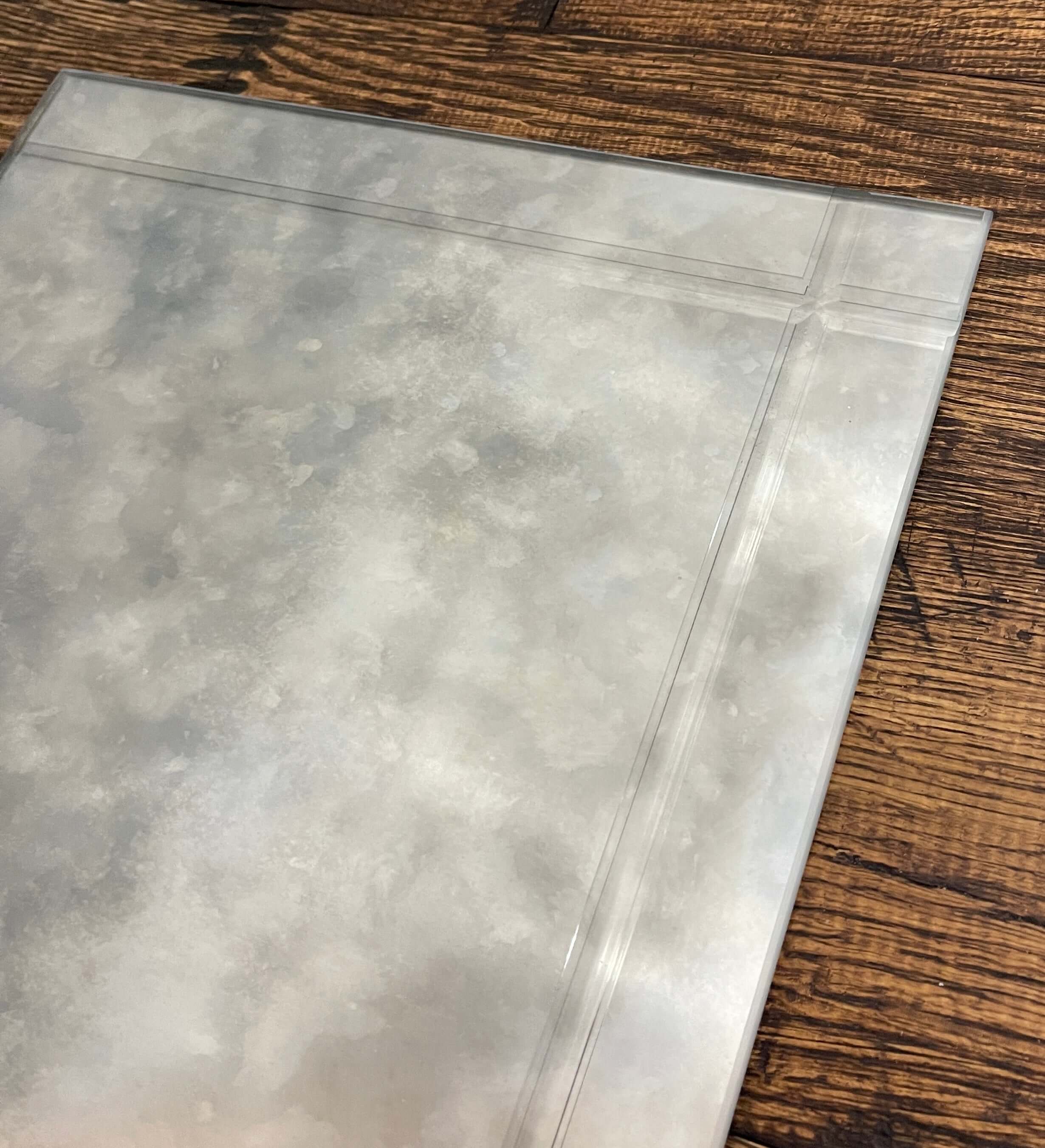 V-Grooving on Antique Mirror Glass - What is it? How can it benefit?